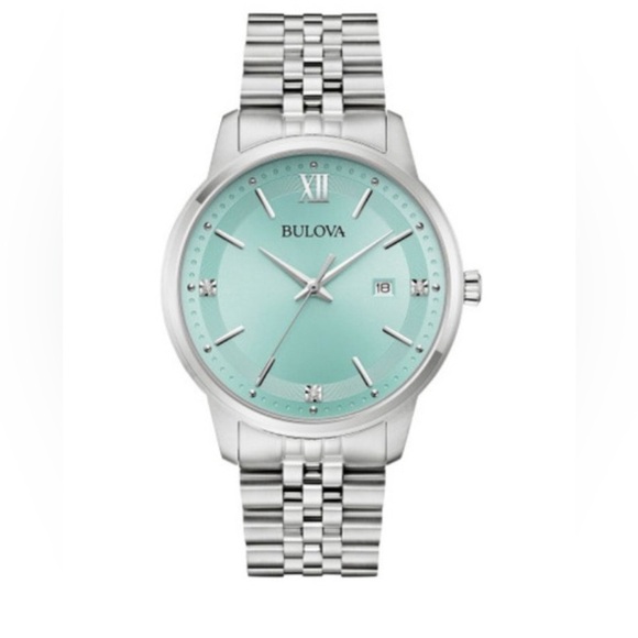 Bulova | Accessories | Bulova Classic Dress Watch For Men Tiffany Blue ...